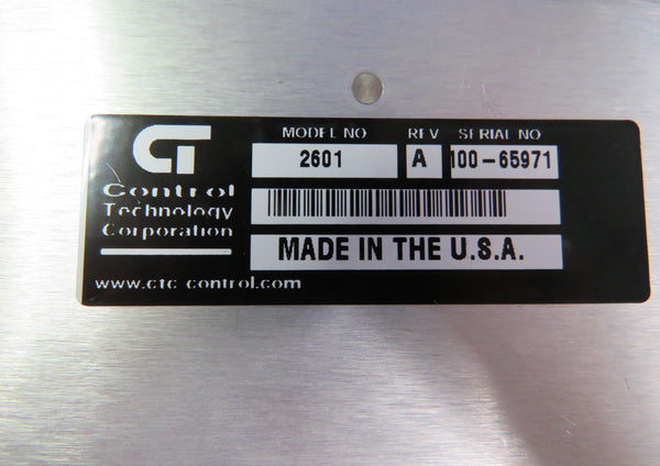 Control Technology Corp. Model 2601 Automation Controller – PFIParts