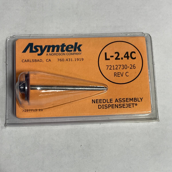 Asymtek 7212730-26 Rev C Needle assembly dispensejet – PFIParts