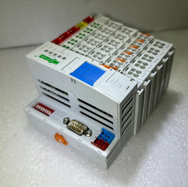 WAGO 750-348 Fieldbus Coupler CANopen D-Sub ECO w/ (6) I/O Modules 403 ...
