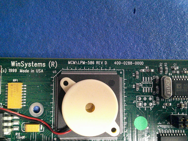 WinSystems MCM/LPM-586 REV. D Circuit Board 400-0288-000D – PFIParts