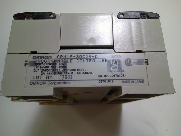 OMRON SYSMAC CPM1A-30CDR-A OMRON PLC CPM1A 30CDRA Programmable control ...