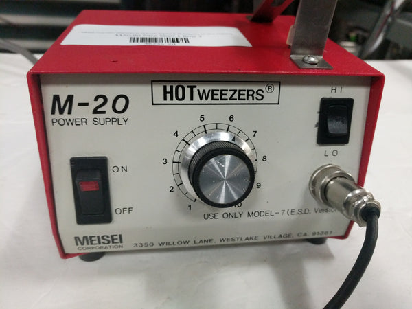 PFIParts - MEISEI Corp HOT WEEZERS M20 Power Supply & 7B Tweezers for ...