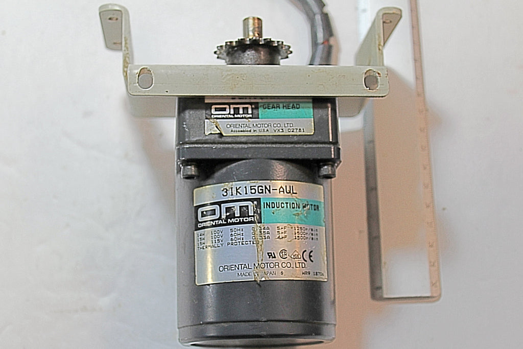 Oriental Motor 3IK15GN-AUL Induction Motor W/Gear Head – PFIParts