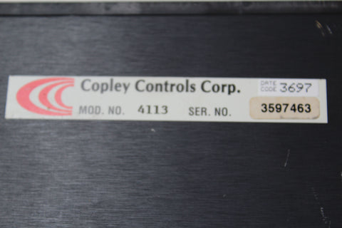 Copley Controls Driver Model 4113 – PFIParts