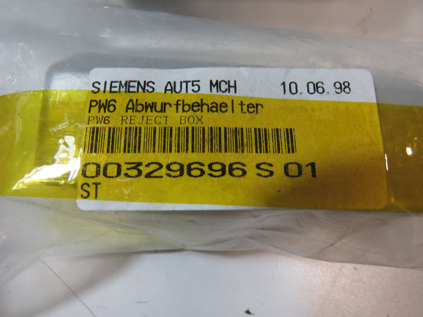 Siemens 00329696-01 Reject Box – PFIParts