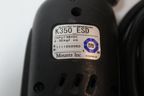 Mountz K350-ESD + STC30+, Driver & Controller – PFIParts