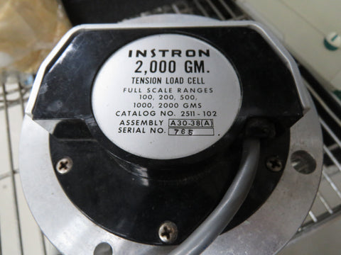 Instron Tension Tester Clamps And Load Cells – PFIParts